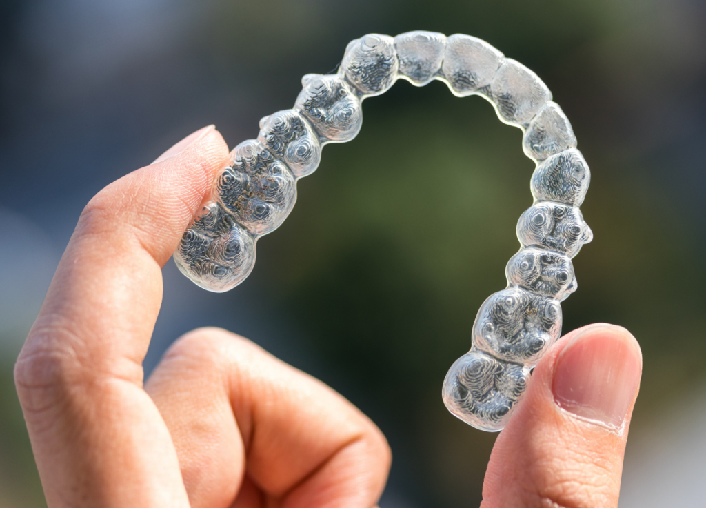 Staining Around Invisalign Attachments - Orthodontist Vaughan | Braces ...